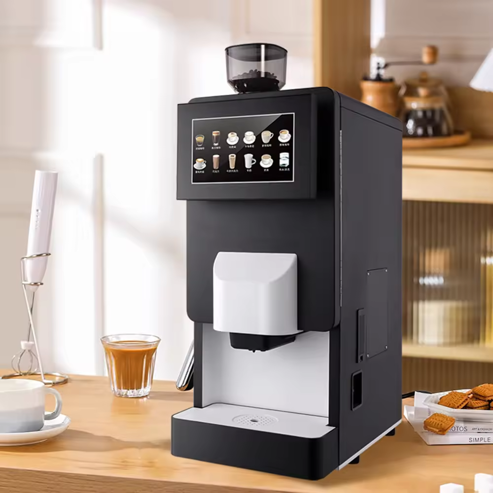 China 3/4 Powder tanks automatic vending coffee machine bottom loading ...